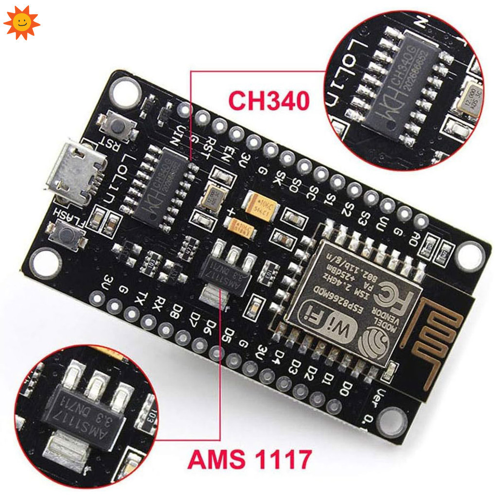 Esp8266 Cổng Nối Tiếp Wifi Module Nodemcu Lua V3 Internet Of Things Ban