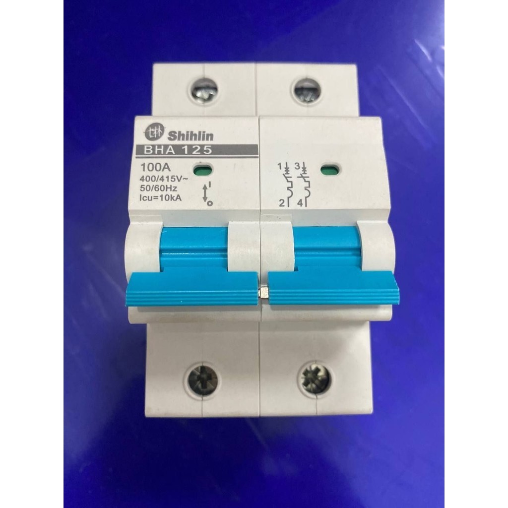 Cầu dao(aptomat) MCB 2P 100A 10kA Shihlin chính hãng | Shopee Việt Nam