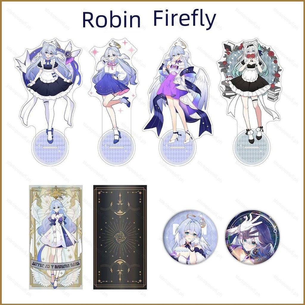 Honkai Star Rail Robin Firefly huy hiệu tarot Chất liệu Acrylic Đăng ký ...