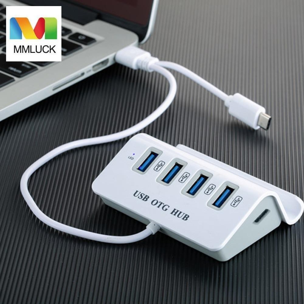 Mmluck USB OTG Hub, Hub 4 trong 1 OTG 4 trong 1 Dock Holder Hub, Trạm ...