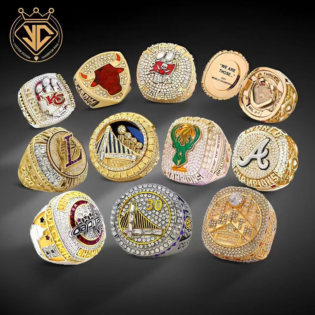 Nba Lakers Flip Warriors Champion Ring Set James Basketball Sports Fan ...