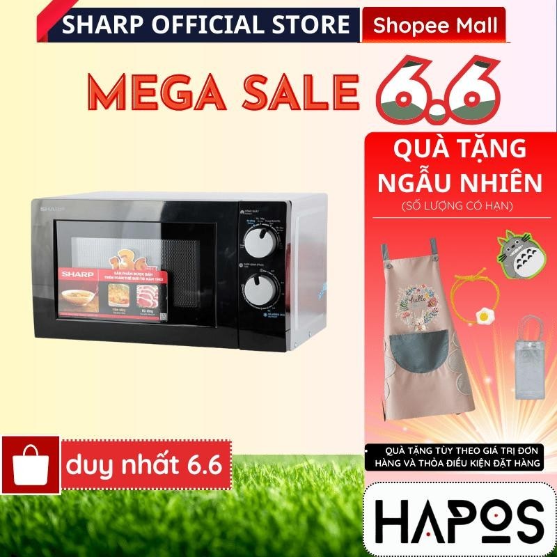 Lò vi sóng cơ Sharp 20 Lít Chính hãng R-208VN-WS 700W - HAPOS OFFICIAL | Shopee Việt Nam