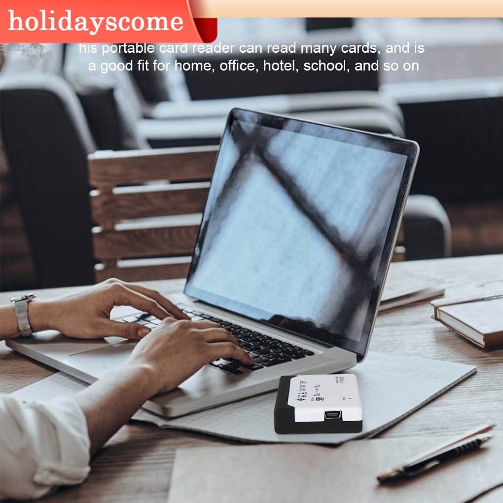 [Hclm] Đầu đọc thẻ nhớ 1 / 2 / 3 Văn phòng Khách sạn Bộ chuyển đổi USB ...