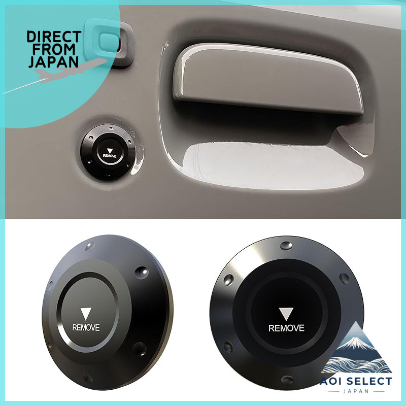 Alumania Aluminum Full Billet Keyhole Covers for Jimny JB64 and Sierra ...