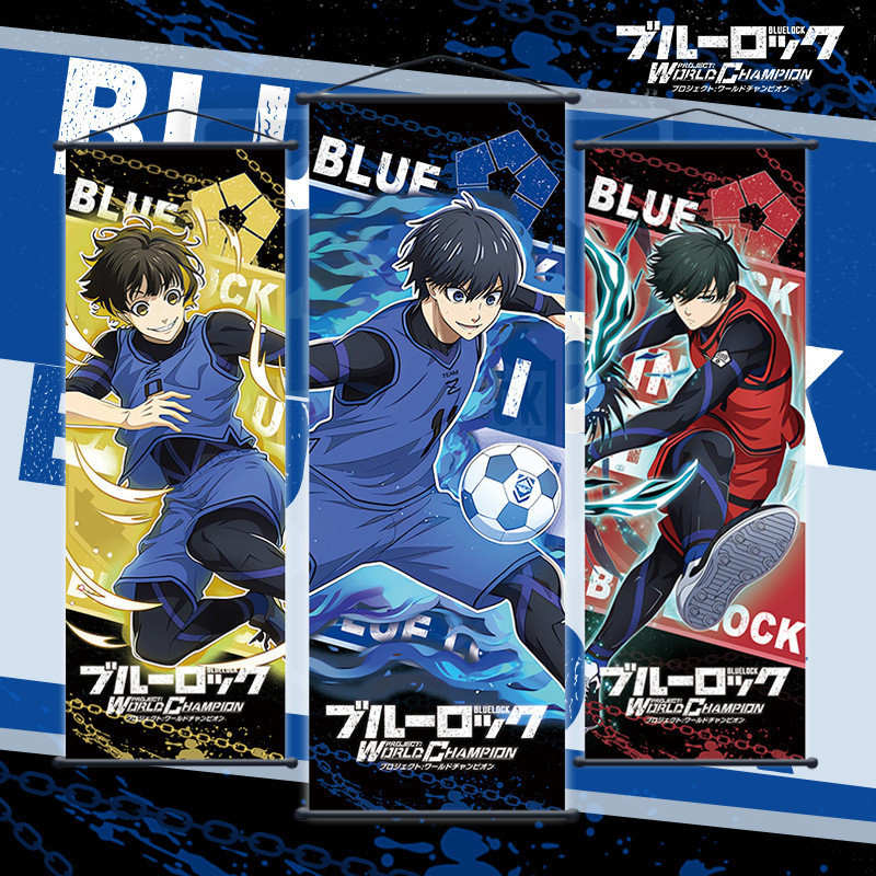Blue LOCK Poster HD Giấy Dán Tường Treo Hình Anime Miếng Dán Cuộn Vải ...