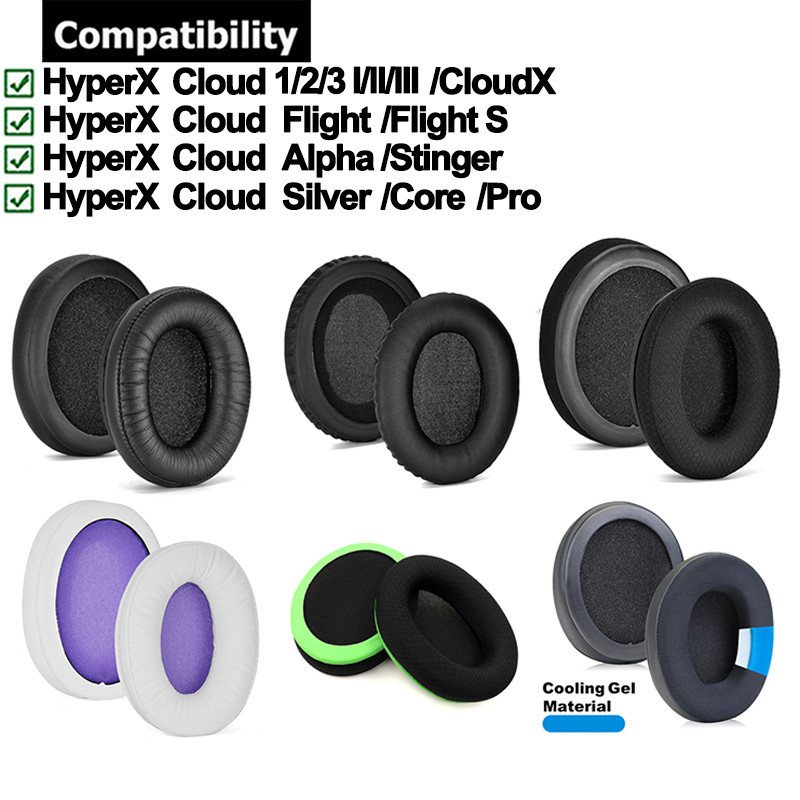1 Cặp Tai Nghe Cho HyperX Cloud 1 2 3 I II III / X CloudX / Chuyến Bay ...
