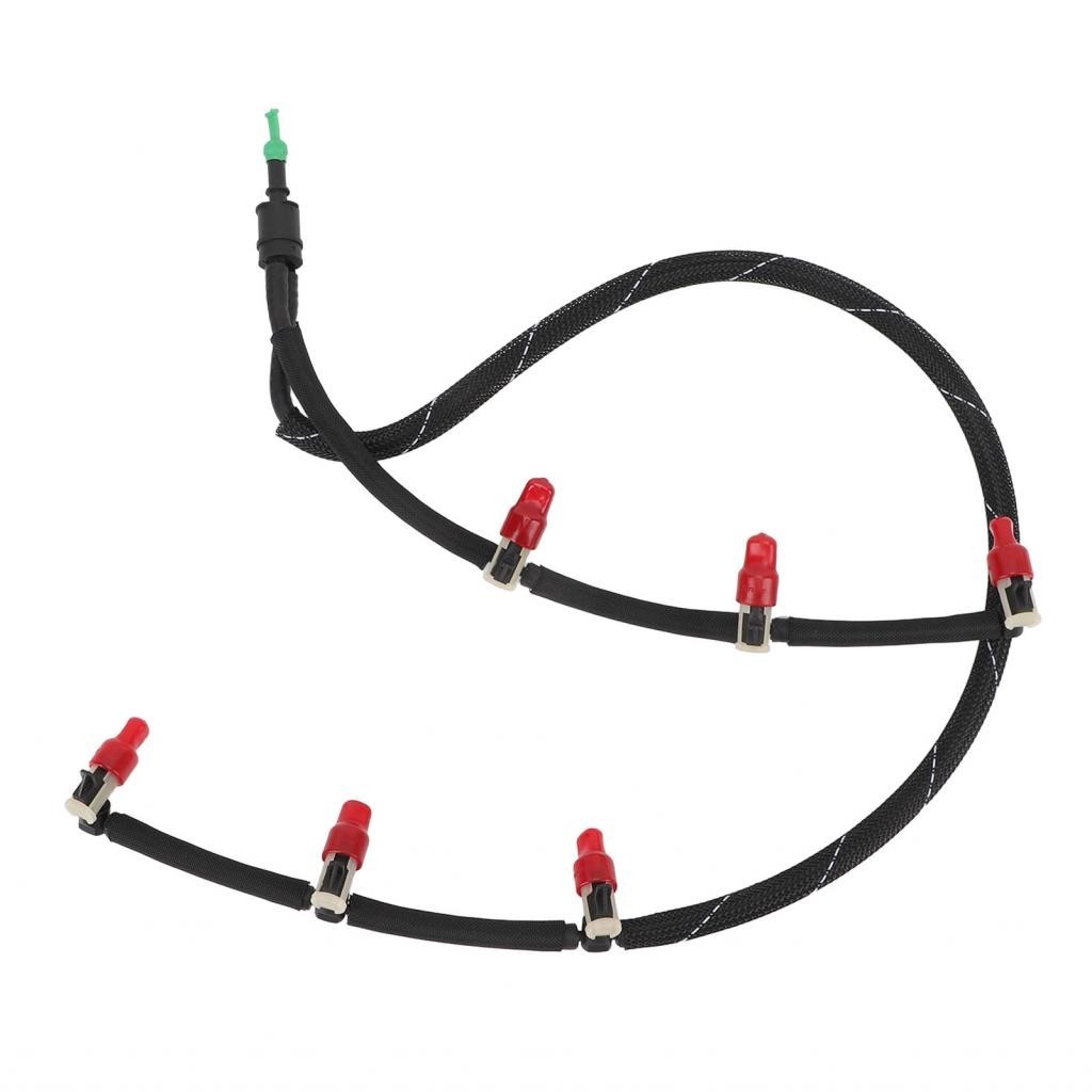 1buycart1 Injector Oil Return Hose Wearproof Flexible Fuel Pipe ...