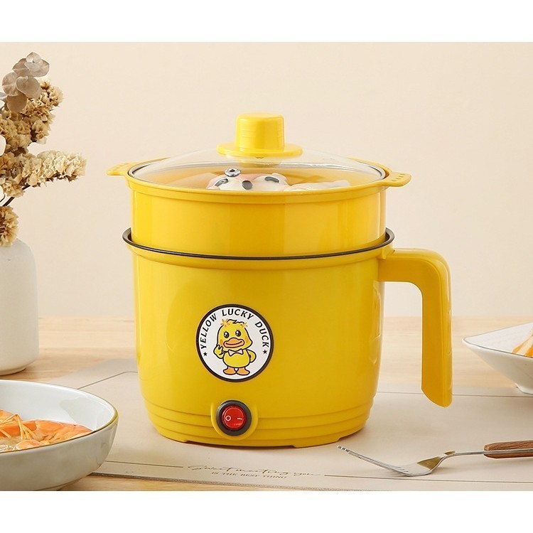 [SIÊU RẺ - BH 1NĂM] Nồi lẩu điện 2 tầng có giá hấp dodoro SB103 1.8L ...