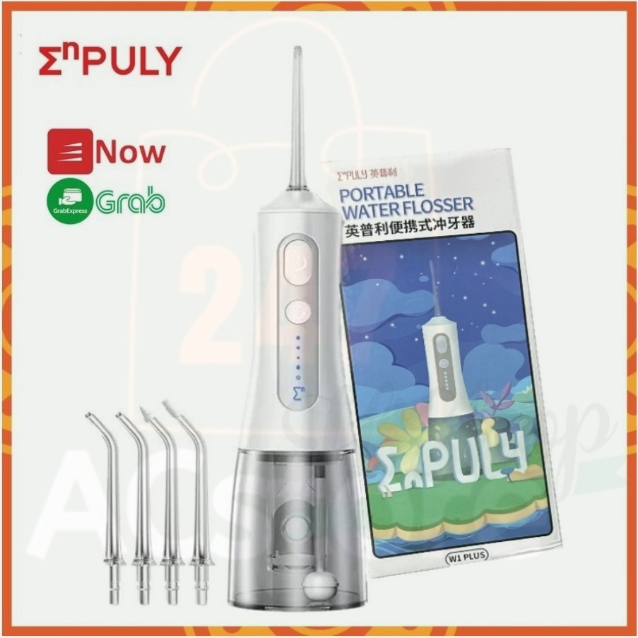 Máy tăm nước XiaoMi Enpuly W1 Plus 270ml / Enpuly MLG1 mẫu mới 4 đầu phun chính hãng -HSHOP365 ...