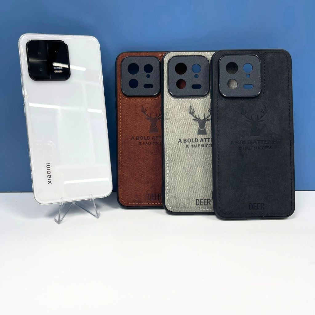Ốp Lưng Nhung Hươu DEER Viền Silicon Dẻo Xiaomi 13, Xiaomi 13 Pro, Note 13 Pro, K60/K60Pro ...