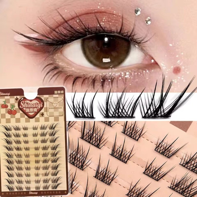 1 / 2 / 3Box 5D Fox Fluffy Single Cluster Fox Lông Mi Giả - Bộ Lông Mi ...