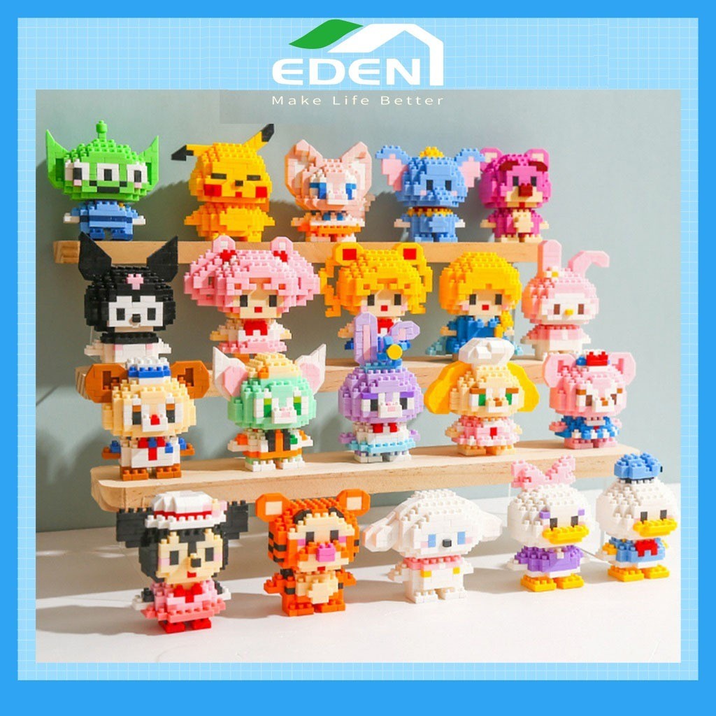 Bộ mô hình đồ chơi lắp ráp xếp hình mini 3D Nhân Vật Hoạt Hình Toy ...