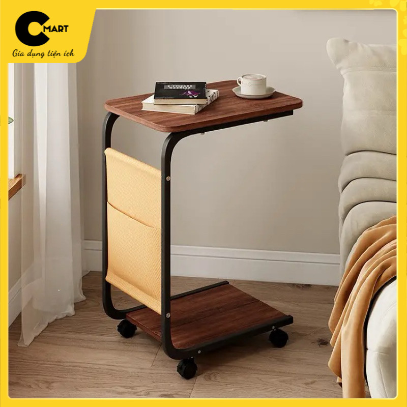 𝐂𝐌𝐀𝐑𝐓.𝐆𝐢𝐚 𝐝𝐮̣𝐧𝐠 Bàn Trà Nhỏ Bàn Sofa Chữ C Đơn Giản Có Thể Tháo Rời Bàn Đầu Giường Bàn Máy Tính ...