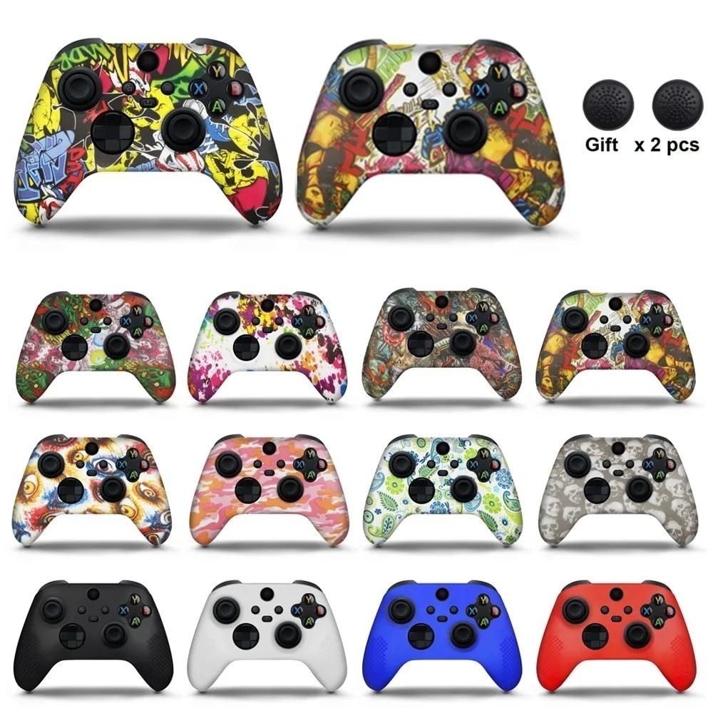 Ốp Silicon Mềm Cho Xbox Series X / S Bộ Điều Khiển Da Bảo Vệ Tay Cầm ...