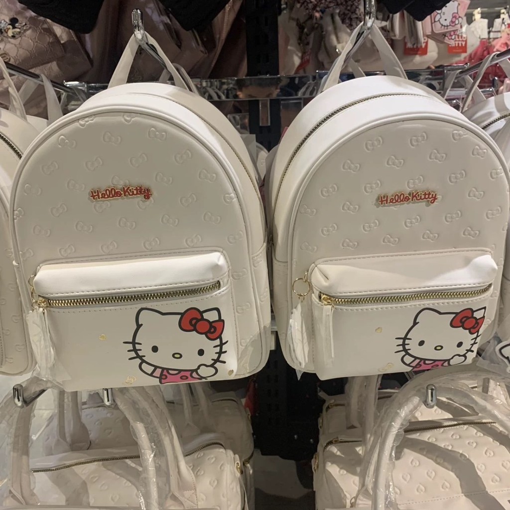 Ba lô Hello Kitty, ba lô hoạt hình PU, ba lô học sinh | Shopee Việt Nam
