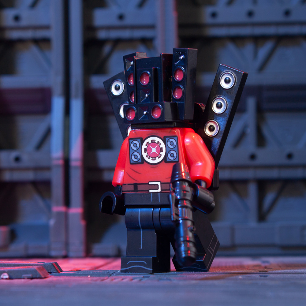 Tương thích với Lego Toilet Man và Monitor Toy Titan TV Man Audio Man ...