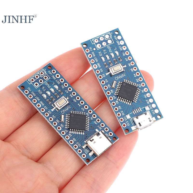 Jinhf MINI USB Dành Cho NANO V3.0 ATmega328P CH340G Bảng Điều Khiển Vi ...