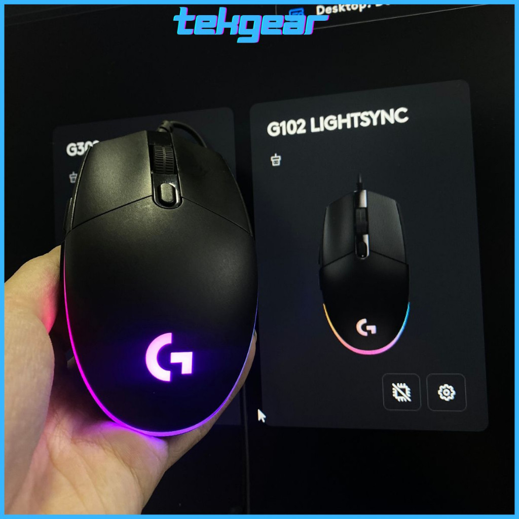 Chuột Máy Tính Logitech G102 - Chuột Gaming LED RGB 8.000 DPI | Shopee ...