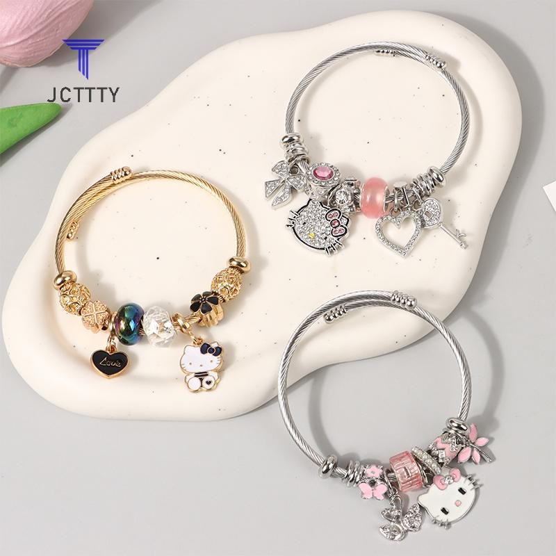 Ketchup Kawaii Hello Kitty Quyến Rũ Lắc Tay Hoạt Hình Hello Kitty KT ...