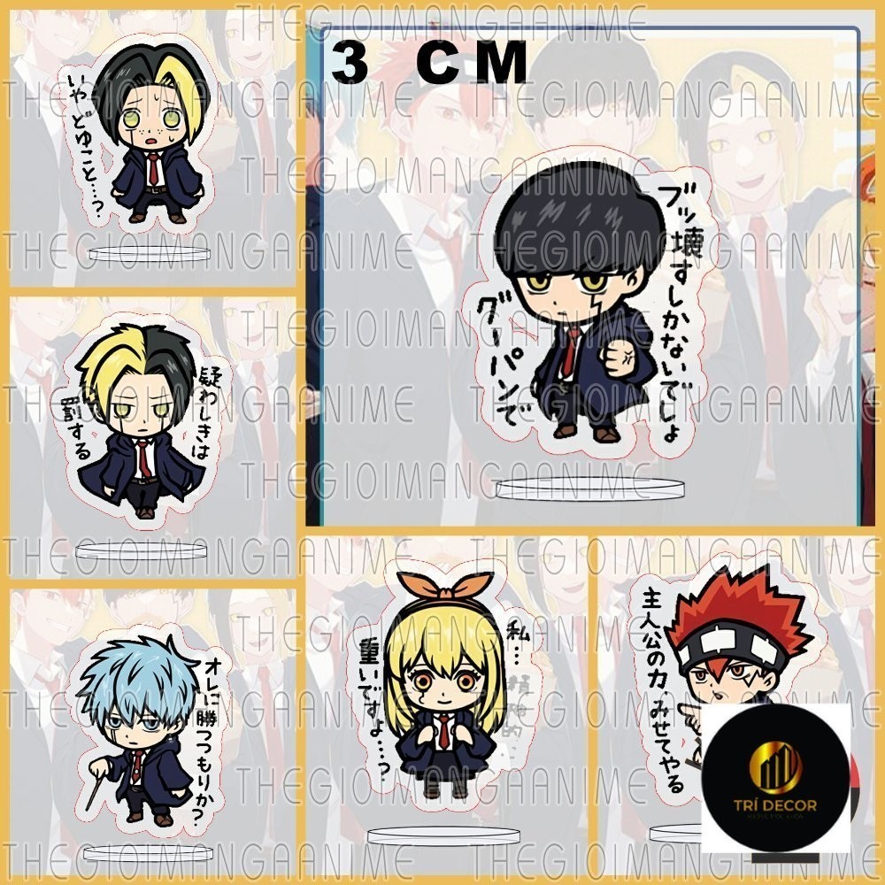Mô hình Standee Mashle: Magic and Muscles Manga ver CHIBI anime tượng ...