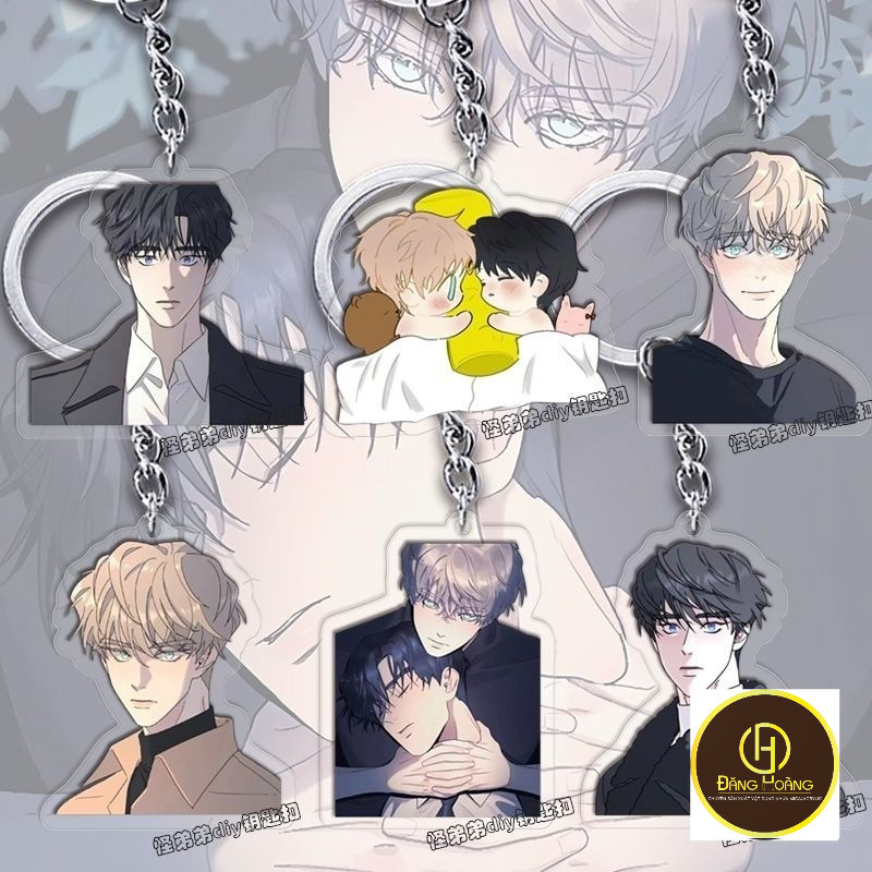 Móc Khóa acrylic Hàn Quốc bl manwha tree Withoutroots ca taekyung kwon ...