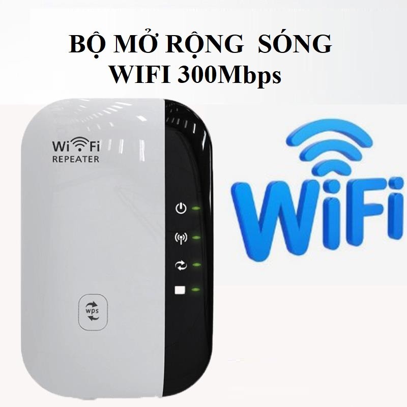 Bộ kích sóng WIFI Repeater 300Mbps, thiết bị khuếch đại và mở rộng sóng ...