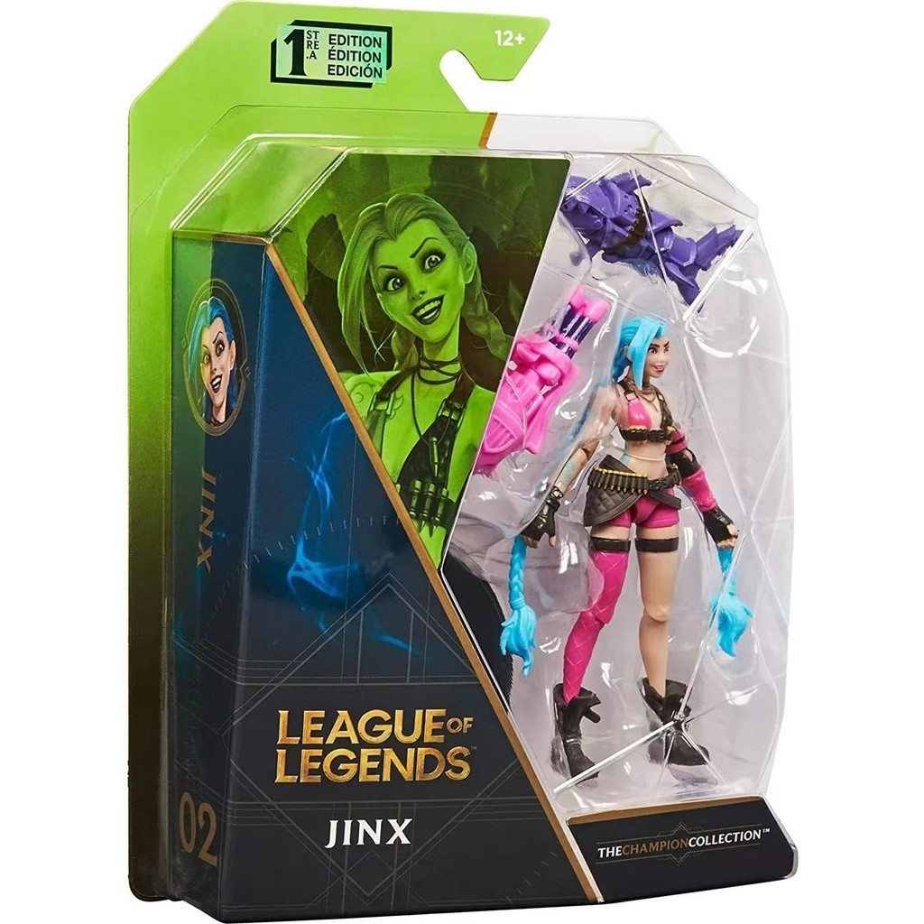 Spin Master League Of Legends Series 4 "Mô hình di động-Jinx Jinx | Shopee Việt Nam