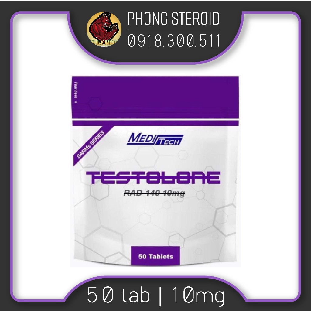 ⚡️TĂNG PHỒNG CƠ⚡️ RAD140 10mg (50 Viên) - Chính Hãng MEDITECH [HOT] | Shopee Việt Nam