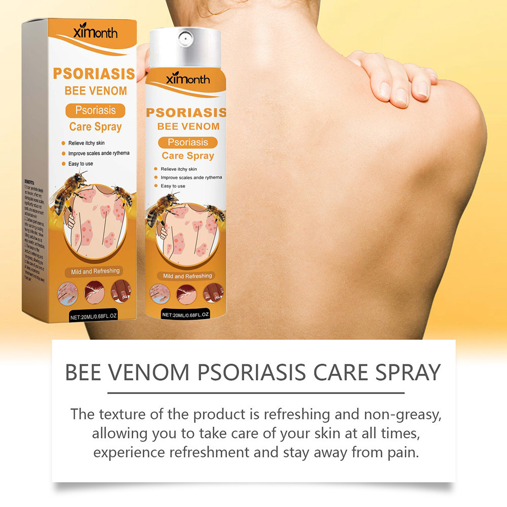 Dưỡng Ẩm Ong-Venom Psoriasis Xịt Sửa Chữa Tay Chân Da Giải Pháp Cho Mọi ...