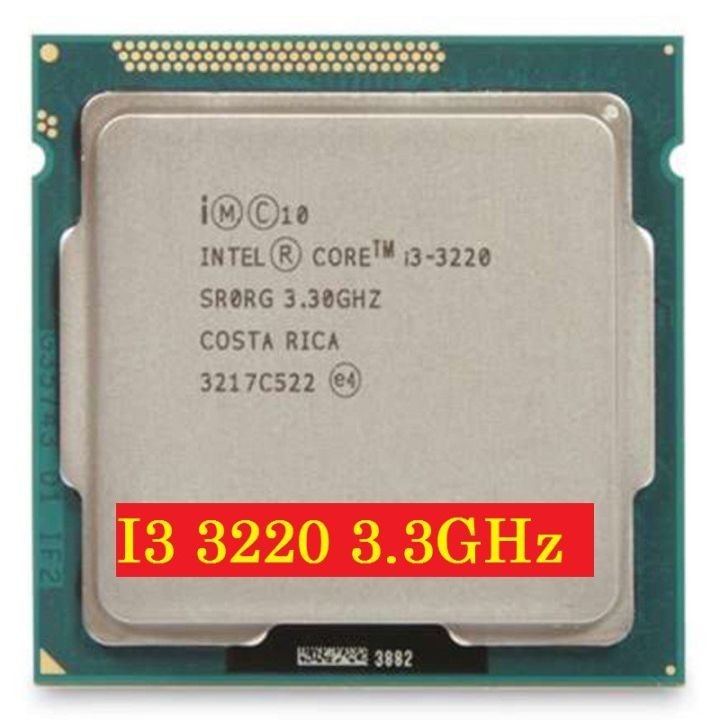 Bộ vi xử lý - CPU Inte Core I3 2100 2120 2130, i3 3210 3220 3240 Socket ...