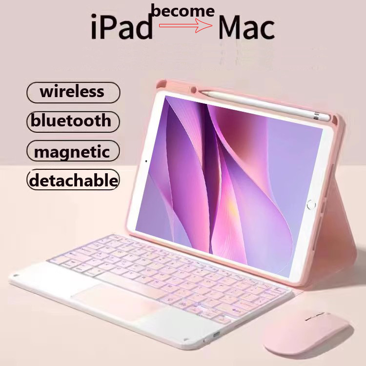 Bàn phím có vỏ cho Infinix Xpad 20 Pro 12 "2025 Smart Auto Sleep Wake ...