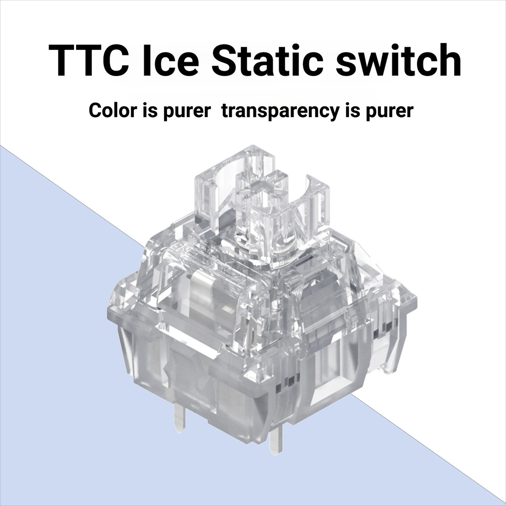 Ttc Ice Static Switch V2 Silent Switch Hot swappable Bàn Phím Cơ Switch ...