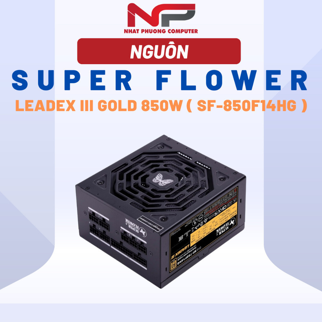 Nguồn máy tính Super Flower Leadex III Gold 850W ( SF-850F14HG ...