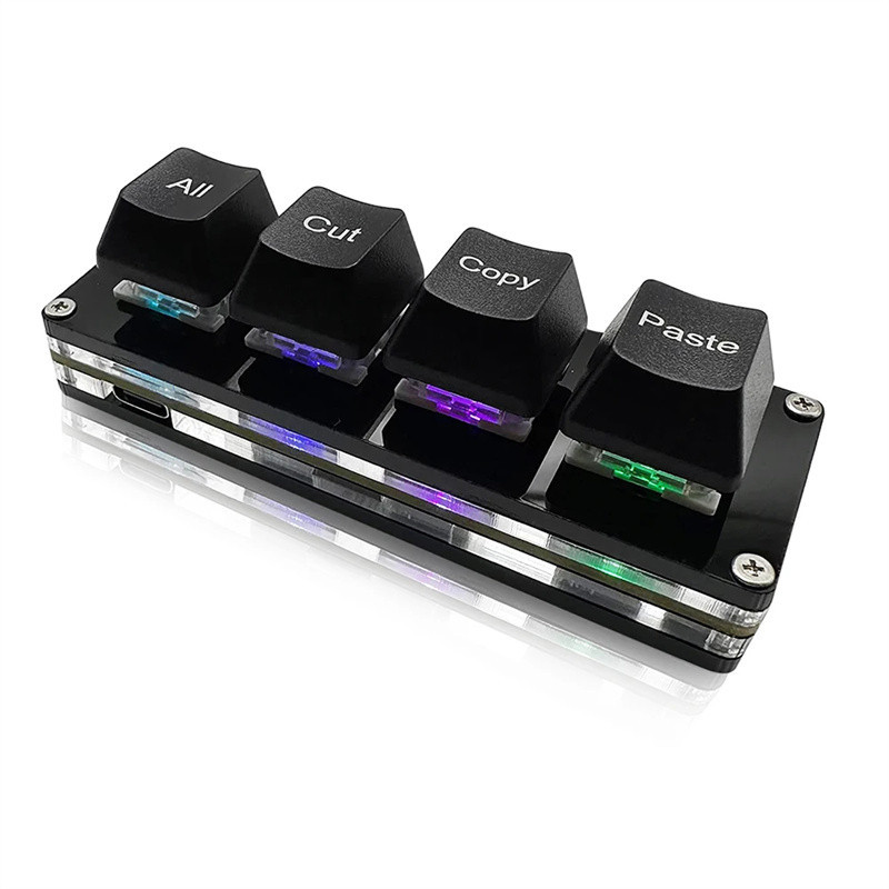 Mini 3 / 4 Phím Chọn Tất Cả Cắt Sao chép Dán Macro Pad Ctrl A X C V ...