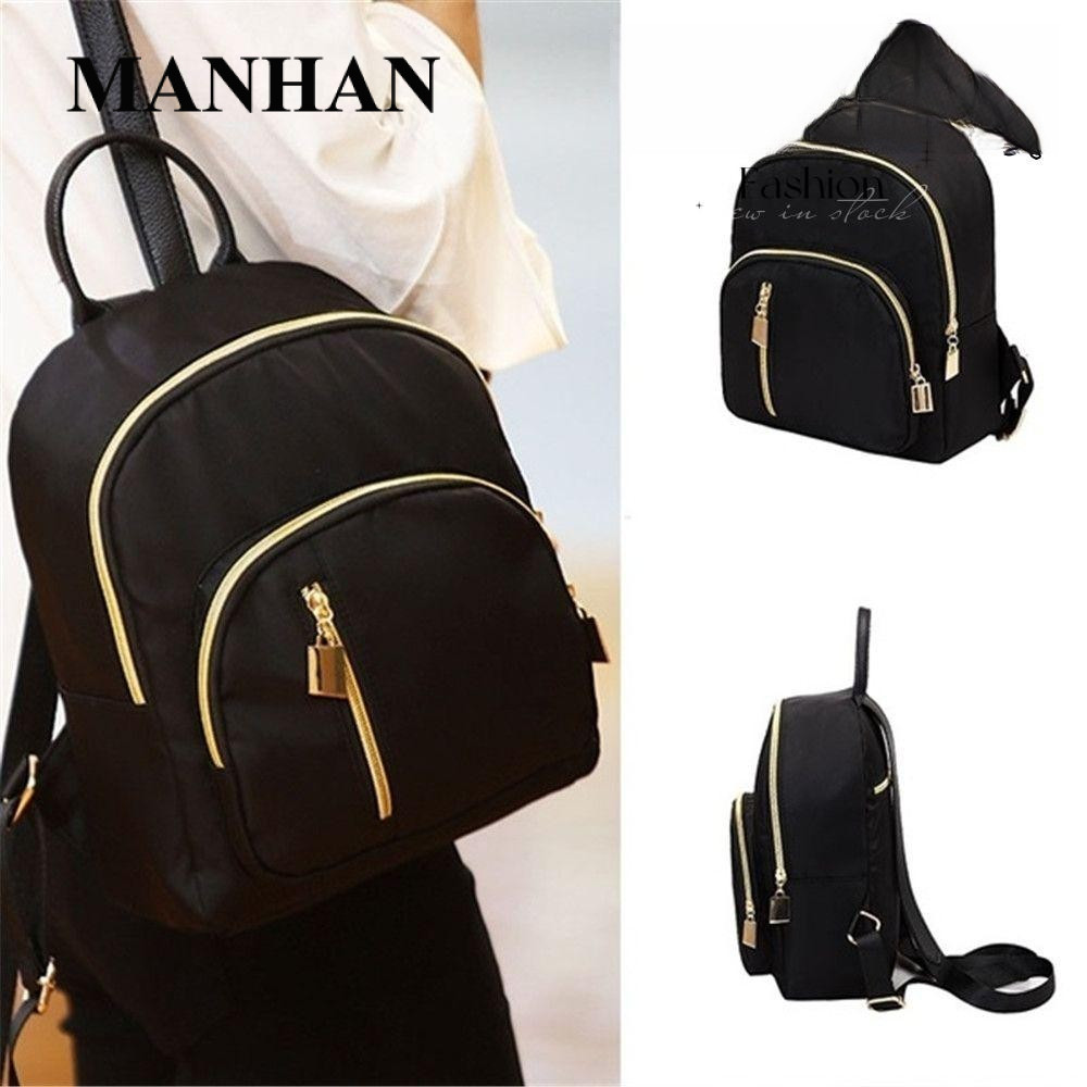 balo mini MANHAN Túi du lịch Túi ngày đa chức năng màu đen GM2451DUV ...