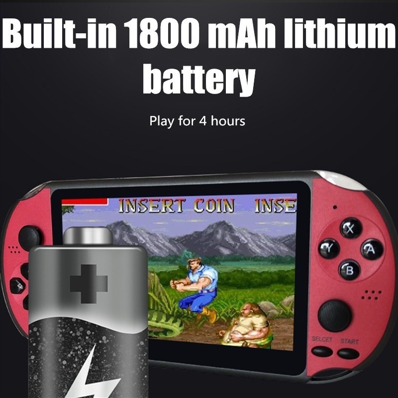 Phiên Bản Mới 2024 X12 Máy Chơi Game Điện Tử Cầm Tay PSP Game Tích Hợp ...