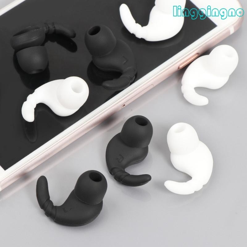 Rr Gel Eartips Ear Hooks Earbuds Fins Wing cho tai nghe thể thao S L ...