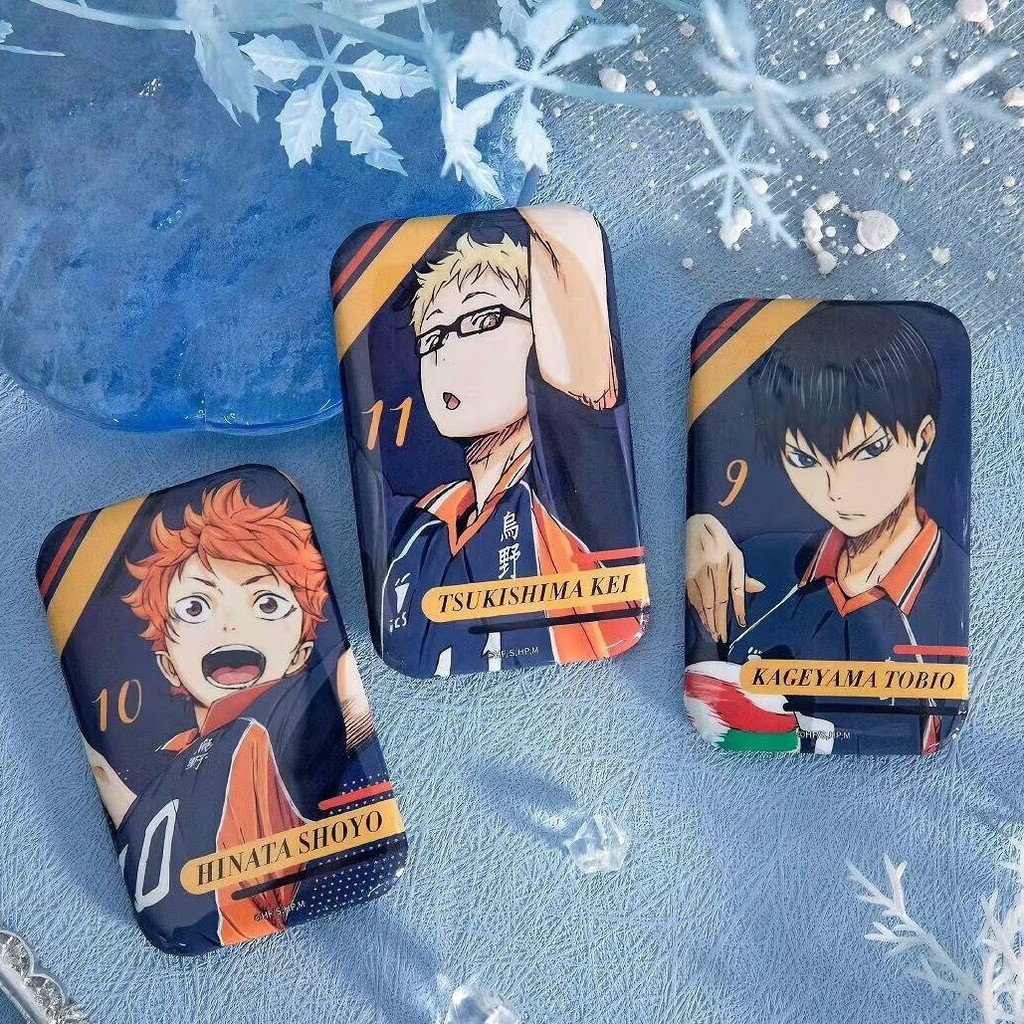 Bóng chuyền Junior Series Long Huy hiệu Hyuga Shoyo / Kageyama Feixo / Tsukishima Firefly Hàng ...