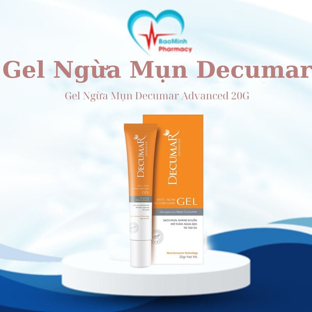 Gel Ngừa Mụn Decumar Advanced 20G | Shopee Việt Nam