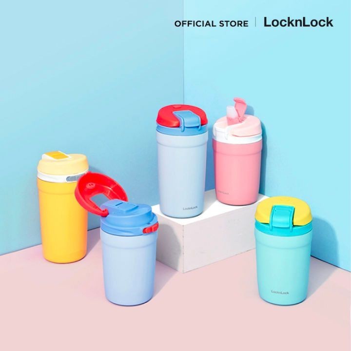Bình giữ nhiệt LocknLock DUAL One Touch Tumbler 320ML LHC3276 , 430ML LHC3282 P3H Store | Shopee ...