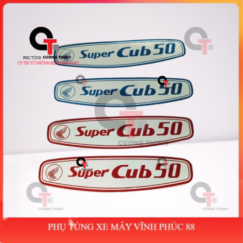 CT | Tem dán xe super cub 50 đời 1978 - Loại Tốt | Shopee Việt Nam