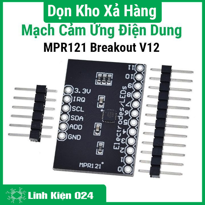 Mạch cảm ứng điện dung MPR121 Breakout V12 | Shopee Việt Nam