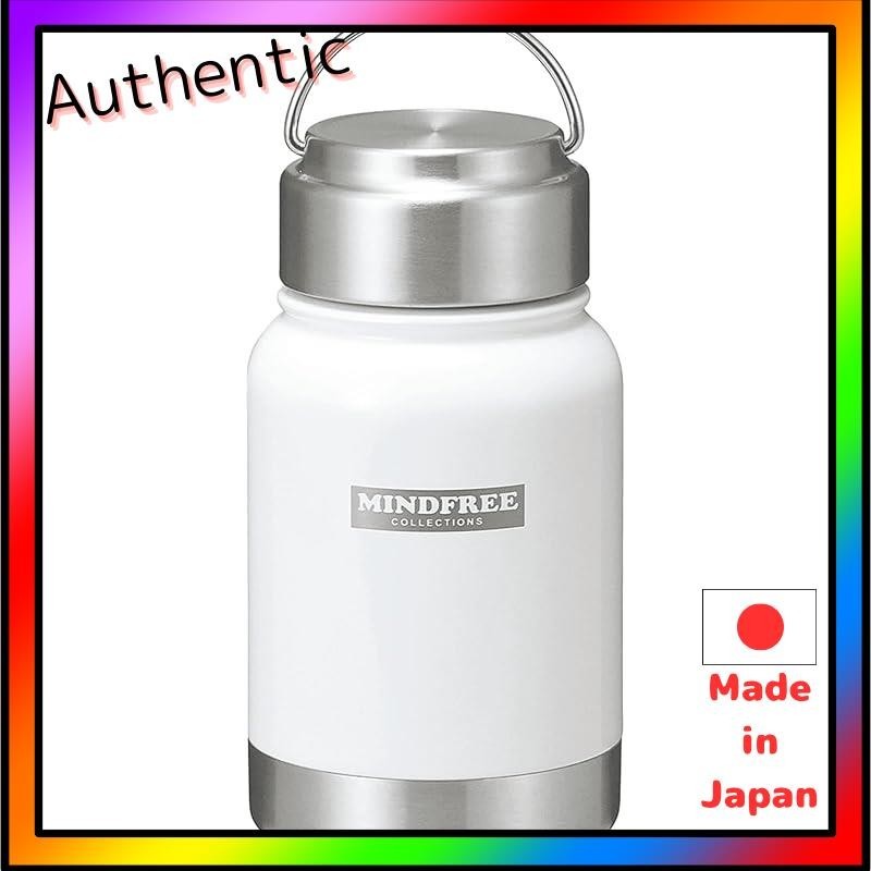 Kakusee stainless-steel mug Bottle 350 ml White thermal insulation Water bottle outdoor MM-03W ...
