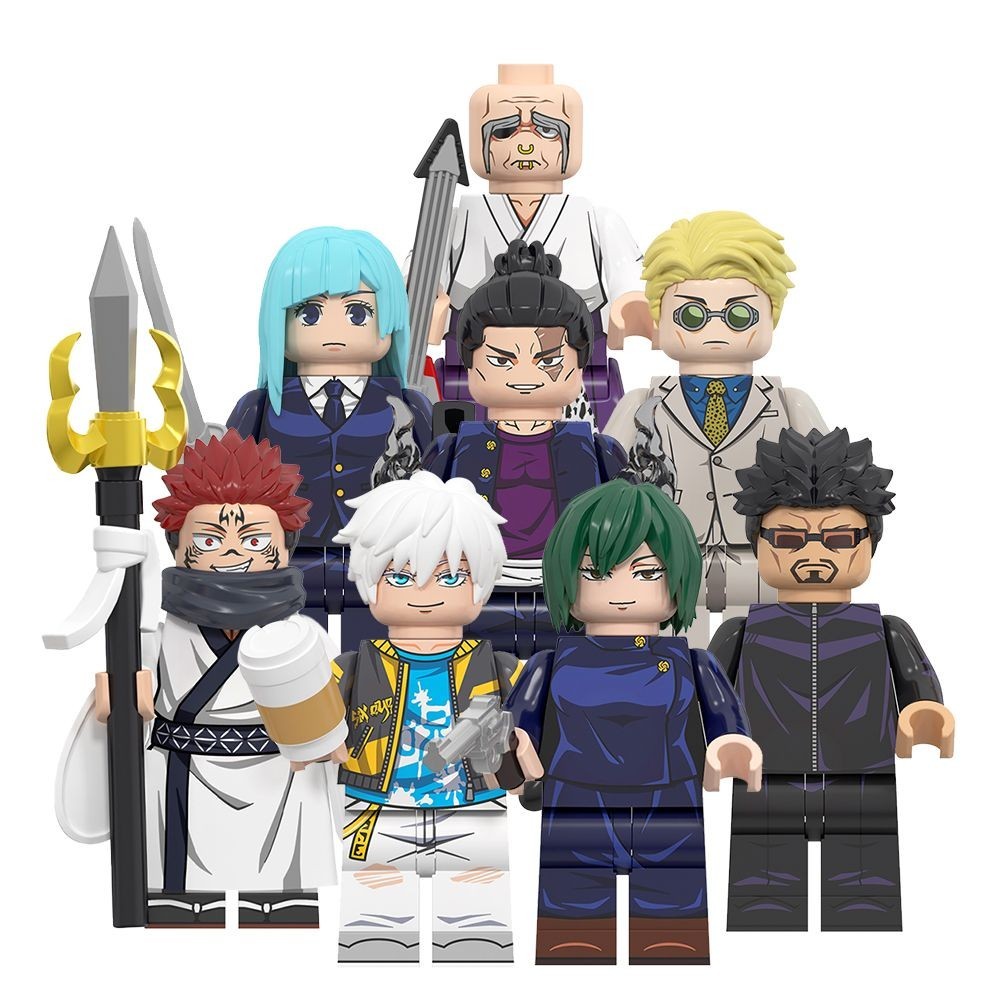 Tương thích với Lego Anime Series Spells Back to Gojo Go Nanami Kento ...
