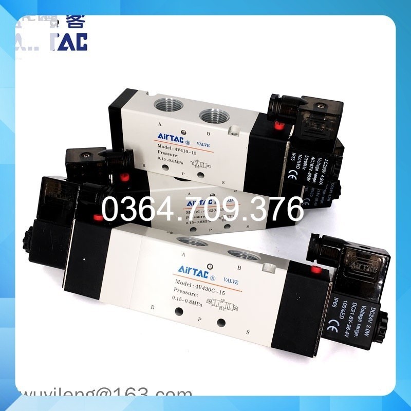 Van điện từ khí nén AirTAC 4v430c-15 FA | Shopee Việt Nam