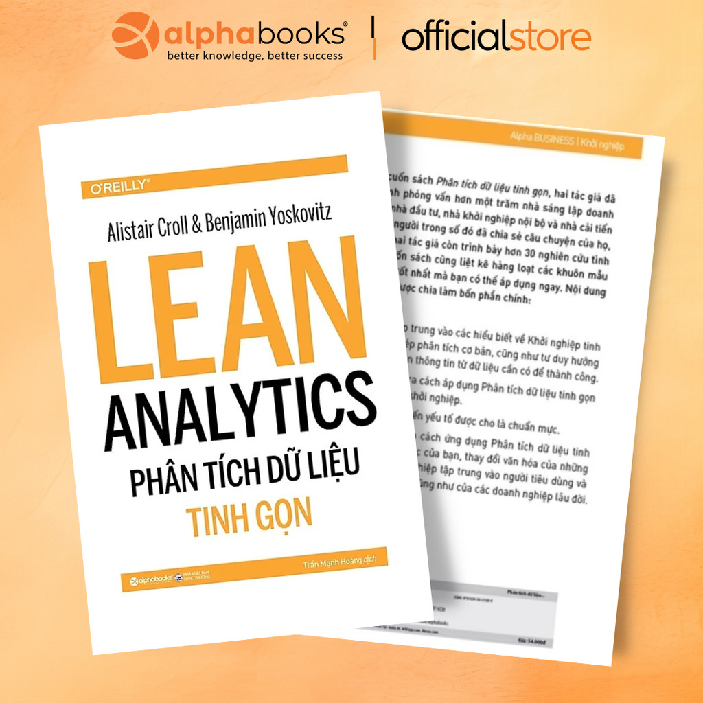 Sách: Lean Analytics - Phân Tích Dữ Liệu Tinh Gọn (Alpha Books ...