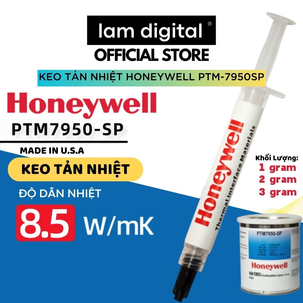 Keo Tản Nhiệt Honeywell PTM-7950SP Dành Cho CPU, GPU Máy Tính - Sản ...