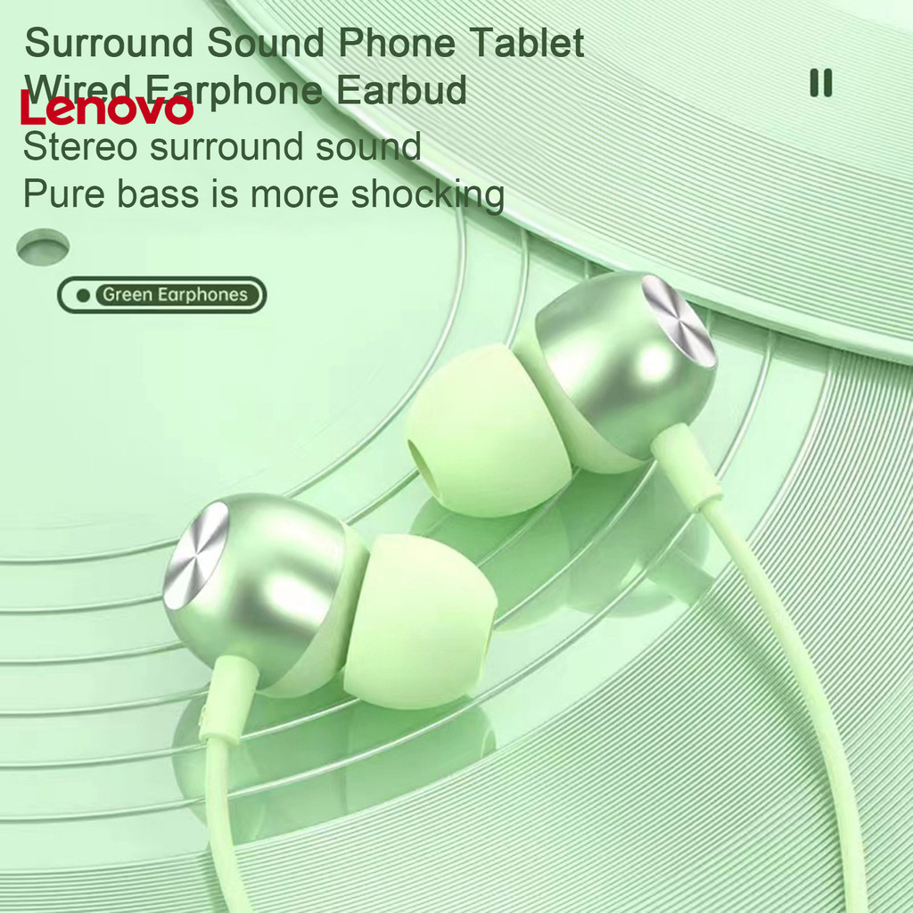 Tai nghe có dây Lenovo In-ear Công thái học Bass sâu Type-C Điều khiển ...