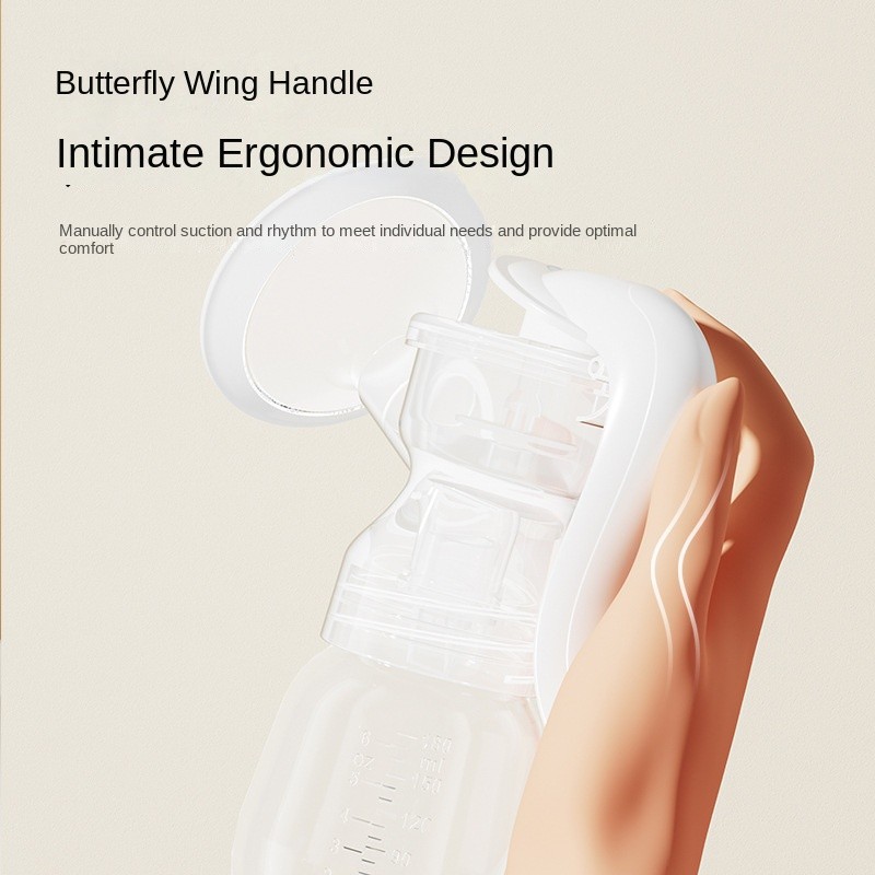 Manual Breast Pump Suction Large Maternal Supplies Milker Milk Suckling ...