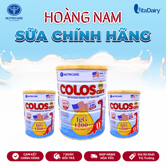 Sữa Nutricare Colos Care lon 800g đủ số | Shopee Việt Nam